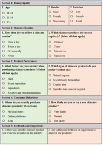 Survey: A Guide to Data Collection Survey
